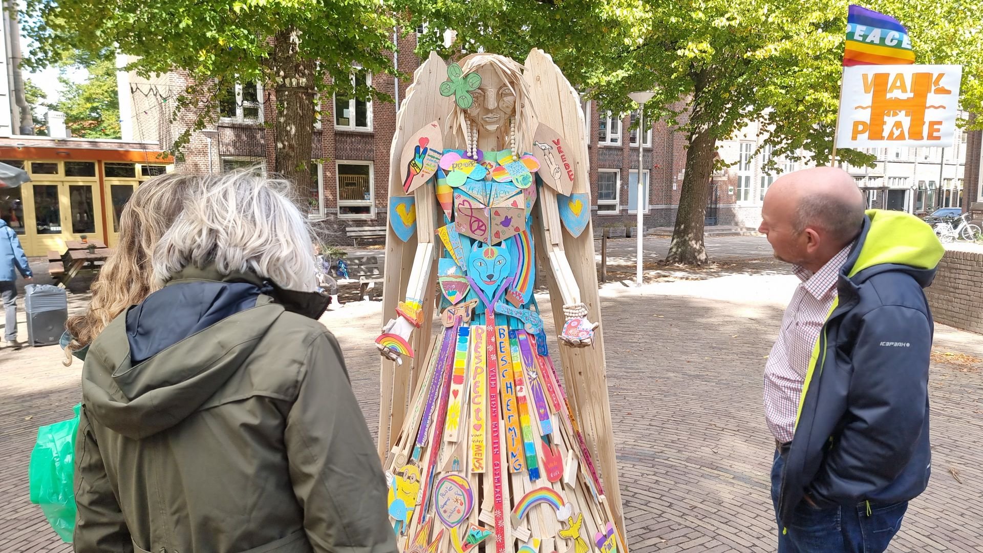 Walk of Peace met Maarten Epema die Oekraïense vluchtelingen opving in ...